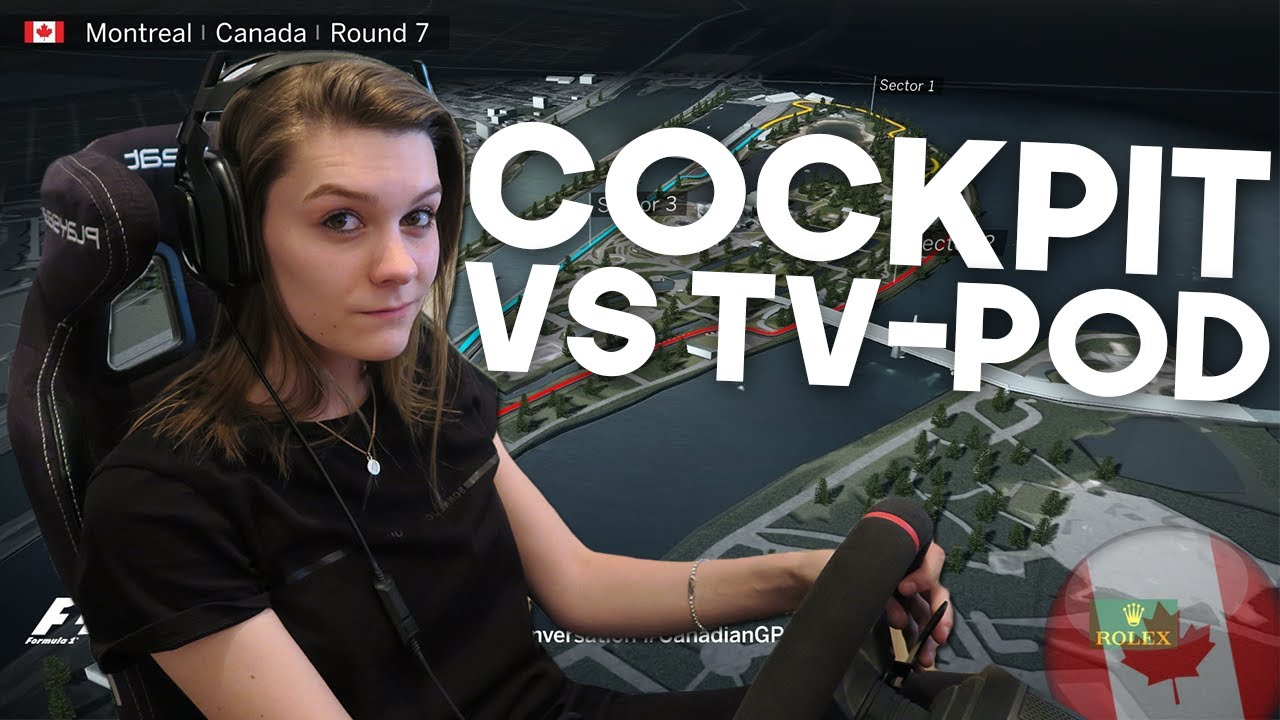 FORMULE 1 COCKPIT VIEW VS TV-POD VIEW! WAT IS BETER? (F1: 2016) - YouTube