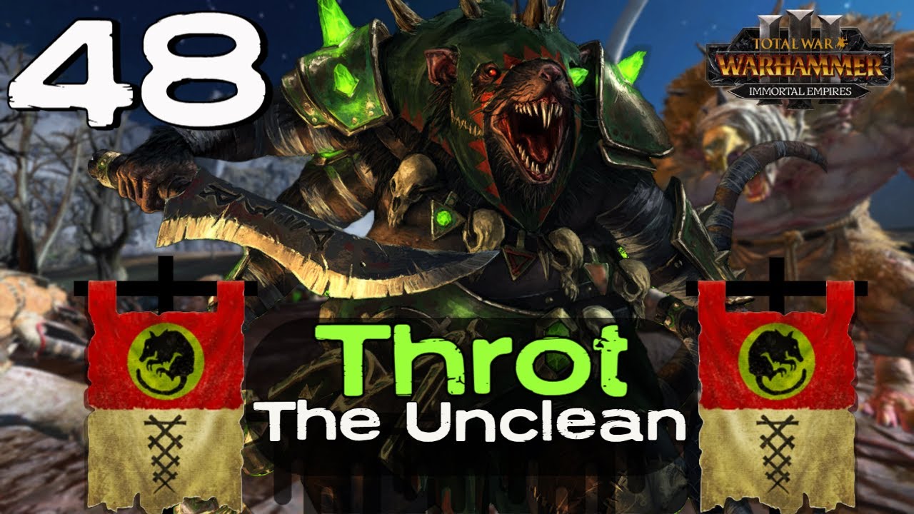 WAR OF THE TREE-TREES!! | Throt Immortal Empires | Total War: Warhammer ...