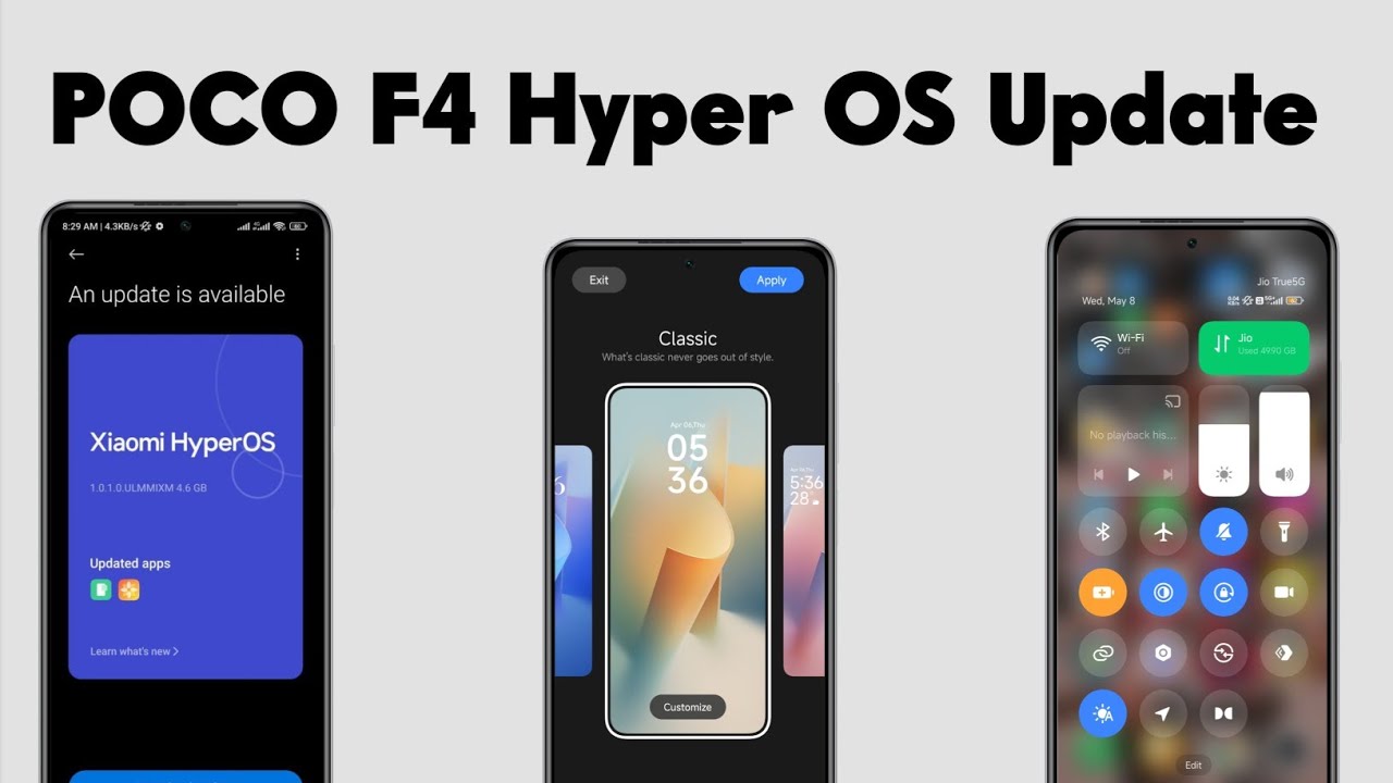 Poco F4 Hyper OS 1.0.1.0 Update Rollout | Hyper OS Update Poco F4 ...