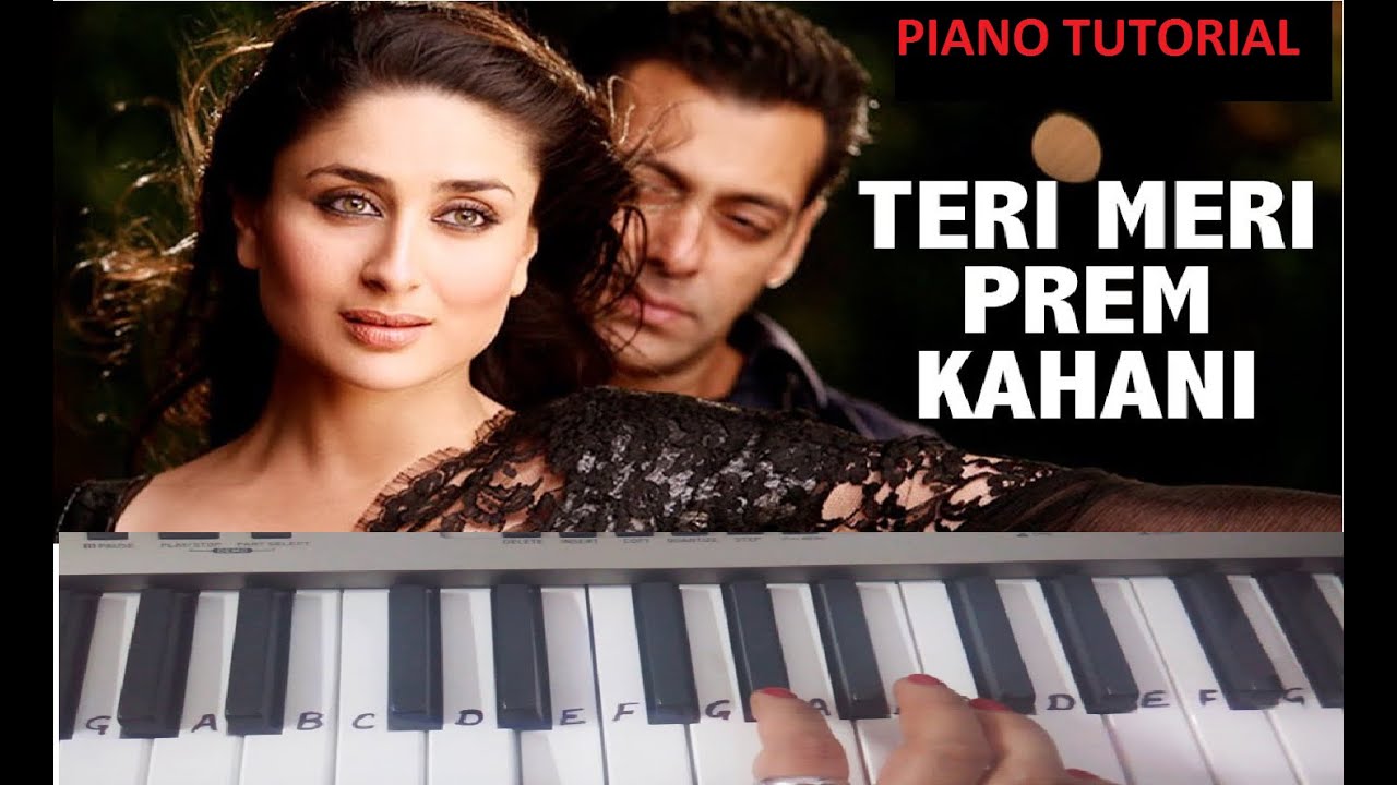 Teri Meri Meri Teri |Salman Khan|Piano Tutorial|Easy Notes for ...