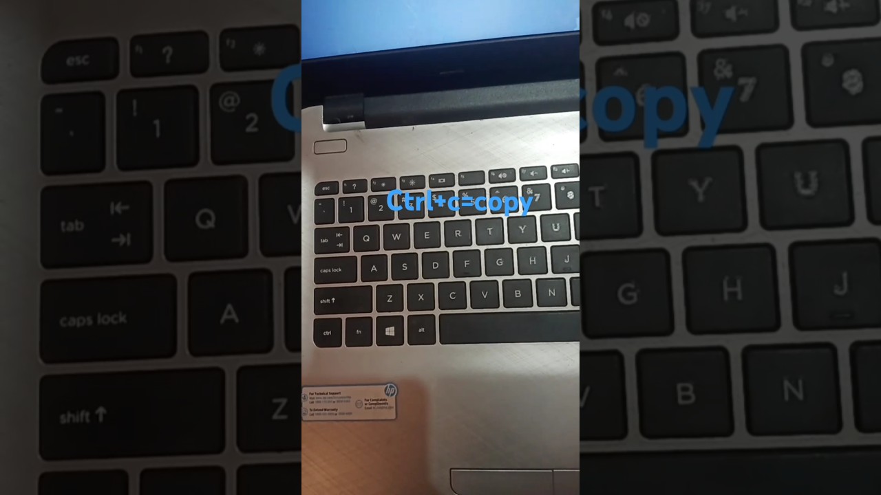 How to copy the selected text with using of shortcut keys (ctrl+c ...