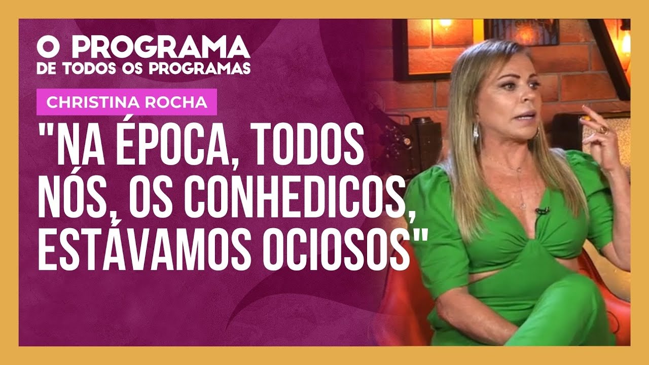 Christina Rocha relembra o surgimento do programa Fantasia | O Programa ...