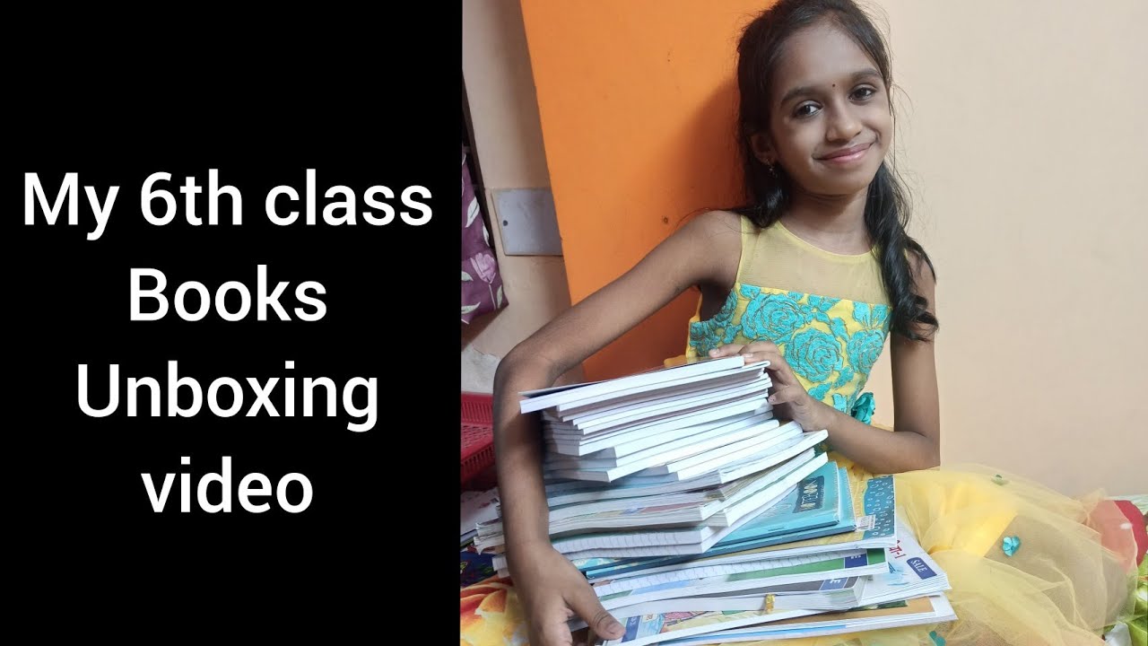 my-6th-class-books-unboxing-video-my-school-books-ssc