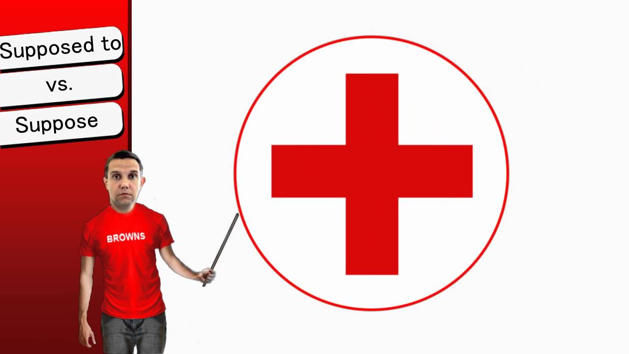 English Online Lesson: Supposed to vs Suppose - YouTube