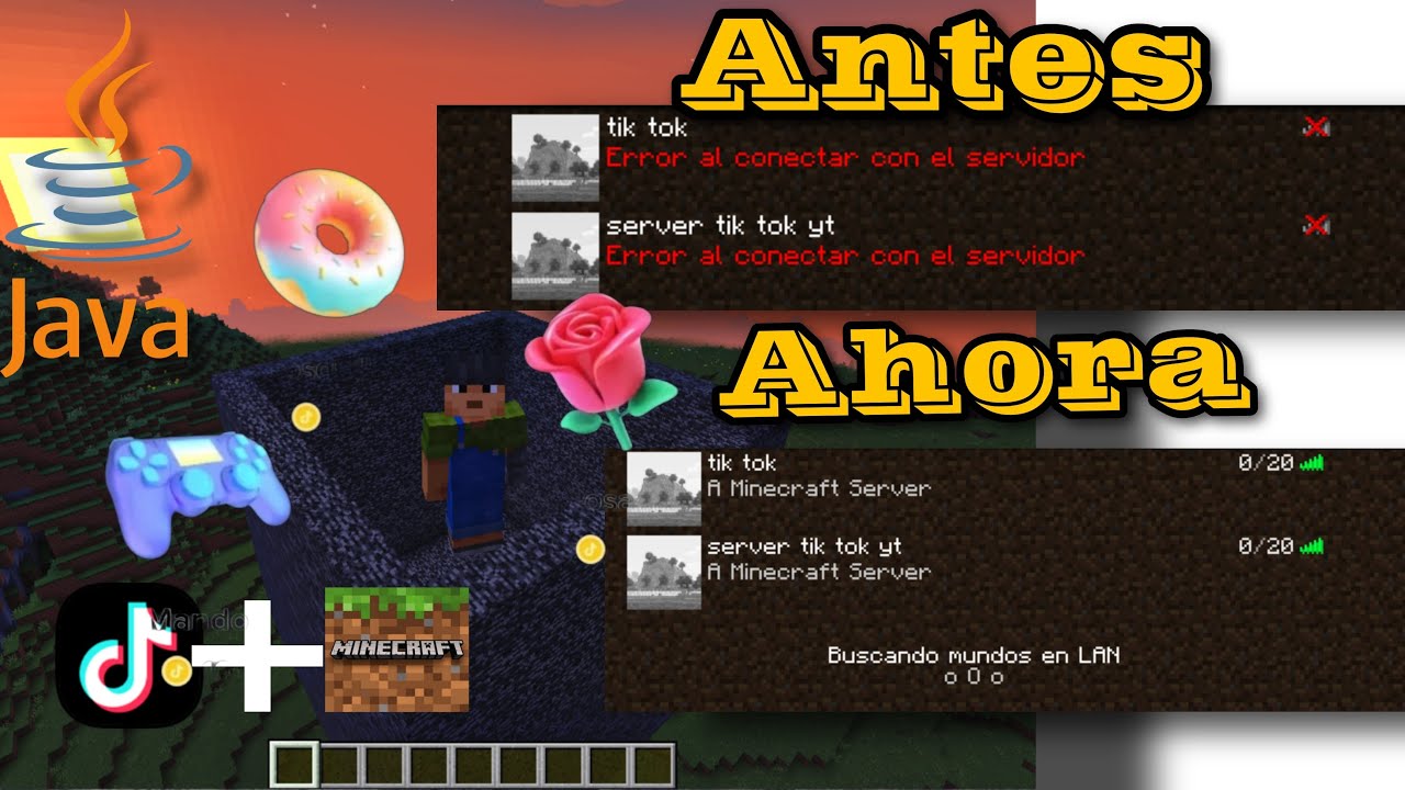 como vincular MINECRAFT con TIK TOK streamer vs chat💡 creando servidor ...