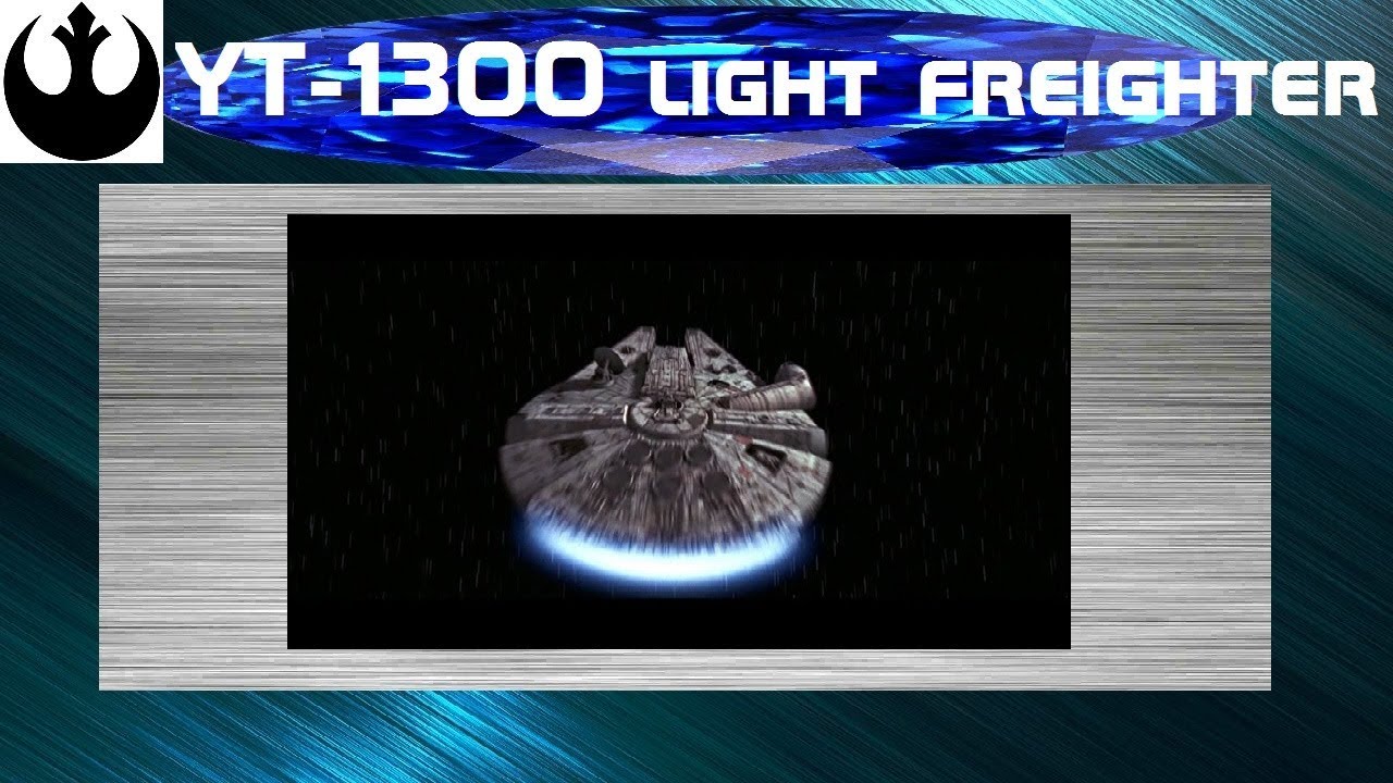 YT-1300 Light Freighter - YouTube