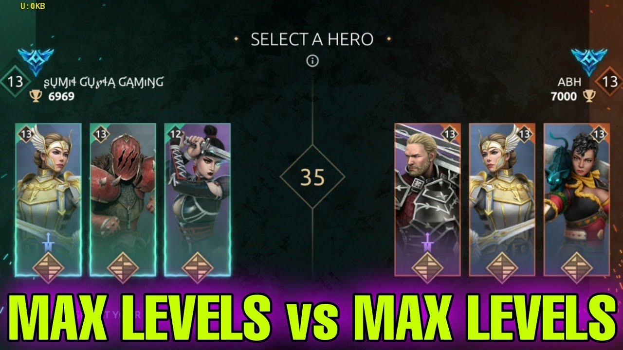 Shadow Fight Arena - Maxed Levels vs Maxed Levels | Level 13 vs Level ...