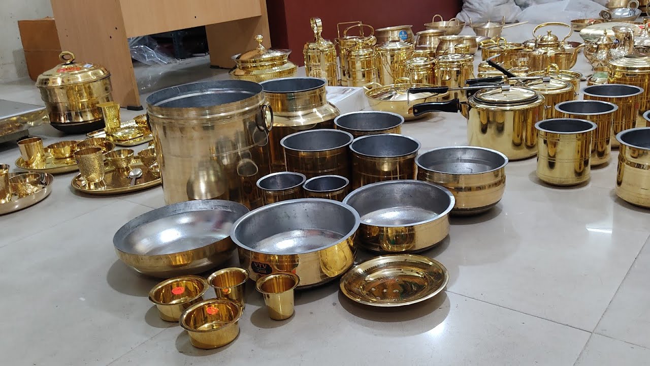 இது வரை நீங்க பார்க்காத பொருட்கள்🤩🤩 Traditional Brass &Bronze Cookware ...