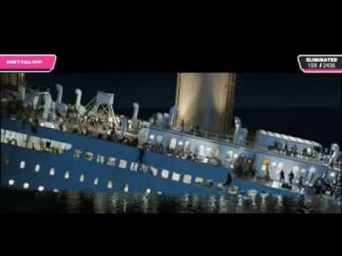 Titanic Sinking with fall guys music - YouTube