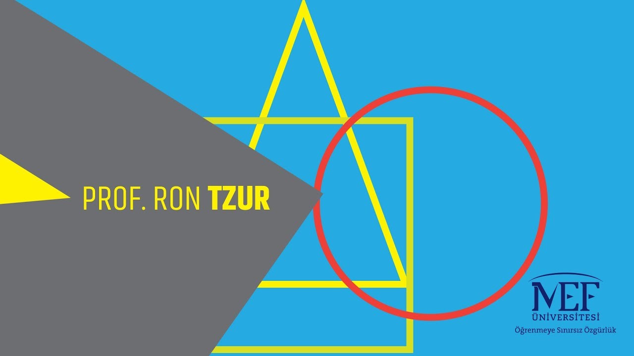 Prof. Dr. Ron Tzur Canlı Yayını - YouTube