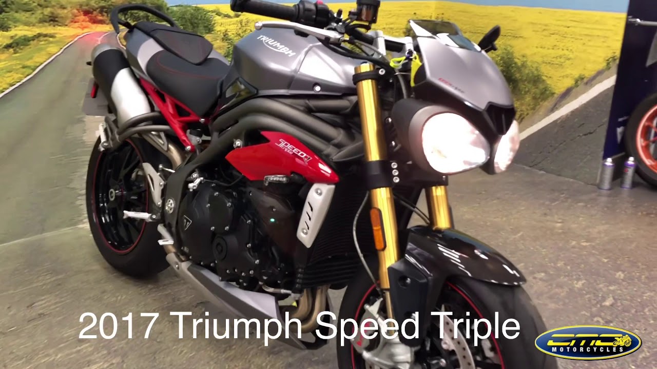 2017 Triumph Speed Triple R - YouTube