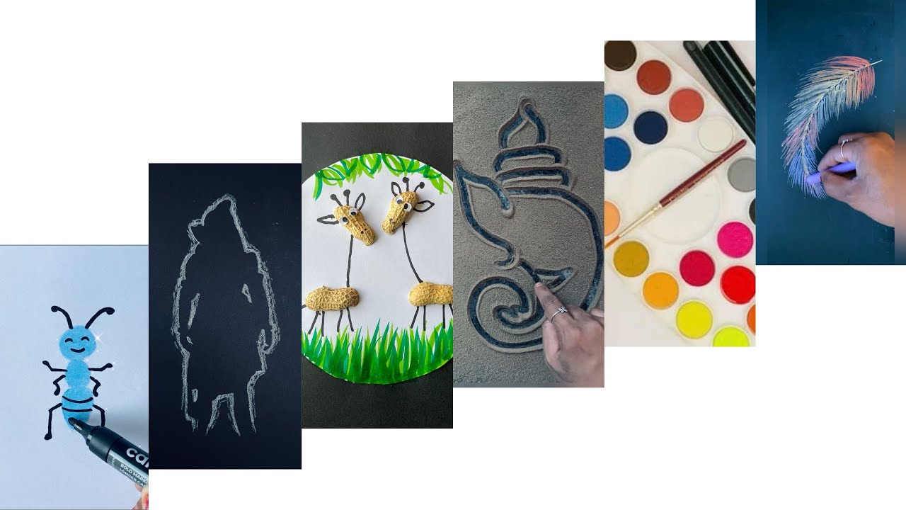 Easy Drawing Tricks That Might Be Useful || Simple Drawing Hacks ...