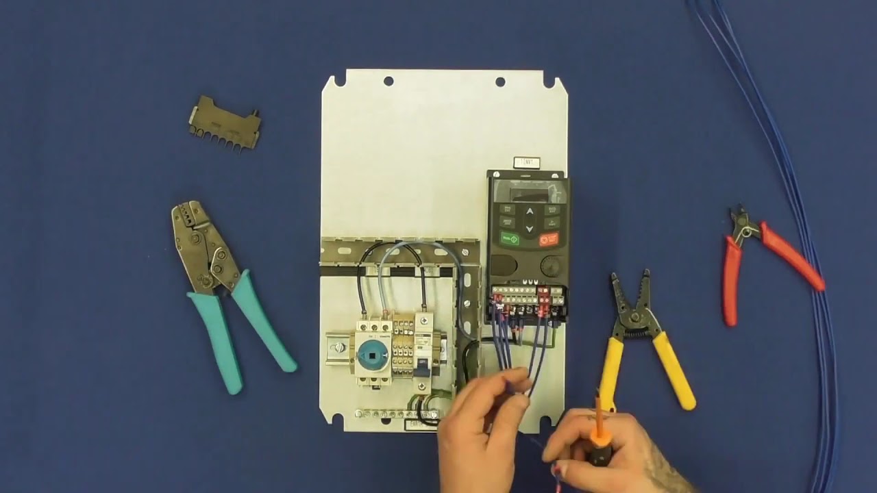 1 Phase VSD Control Panel Timelapse - YouTube