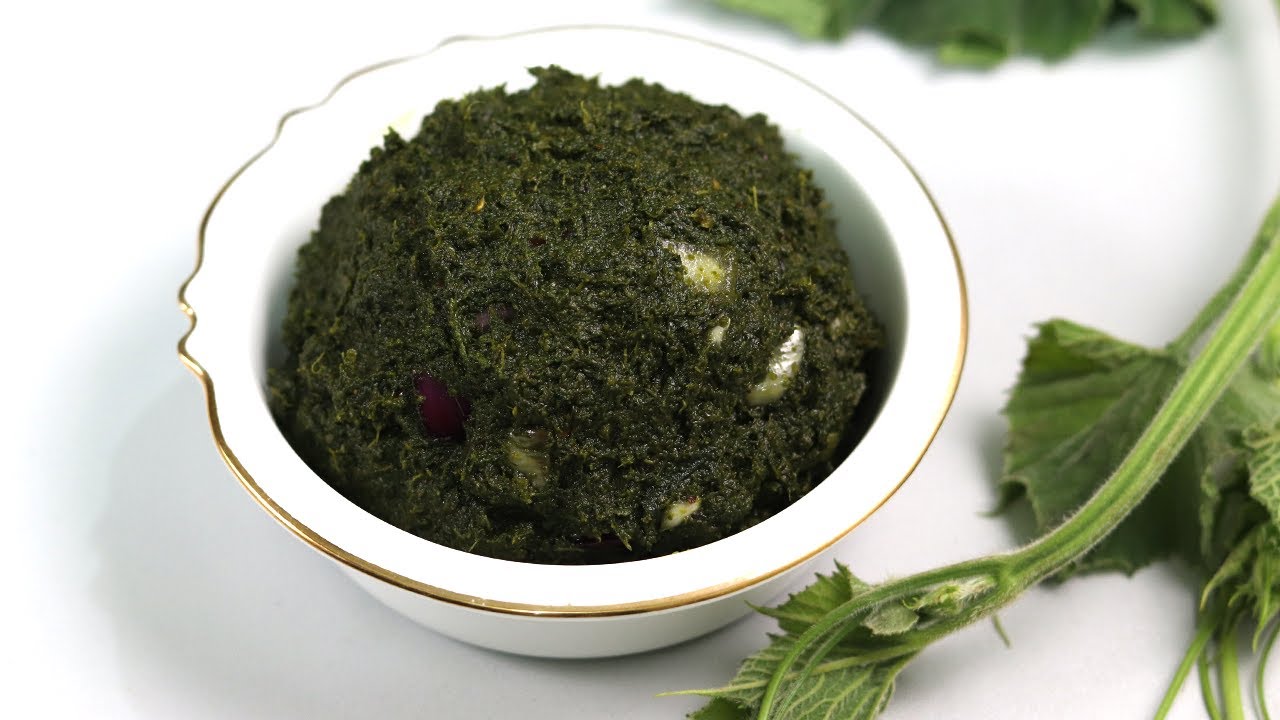 Lau Patar Vorta | Vorta | Bottle Gourd Leaves - YouTube