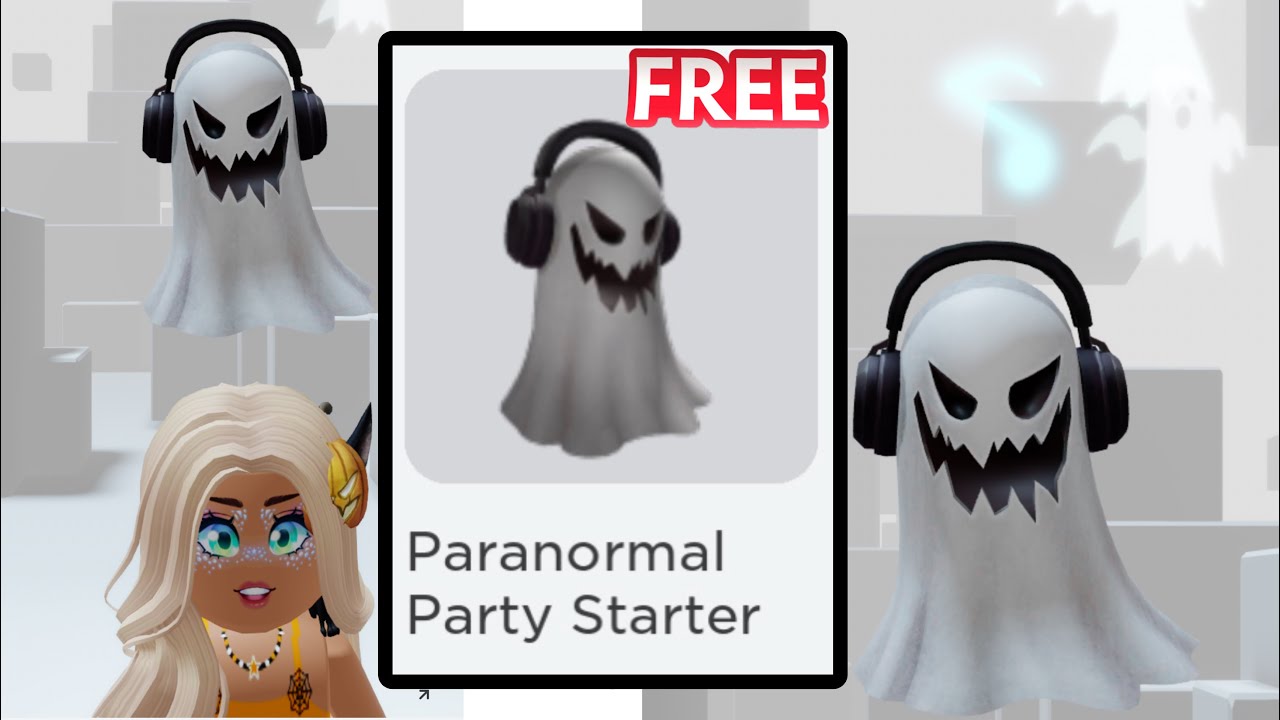 OMG ! FREE ITEM PARANORMAL PARTY STARTER 👻NOW ! ROBLOX #roblox - YouTube