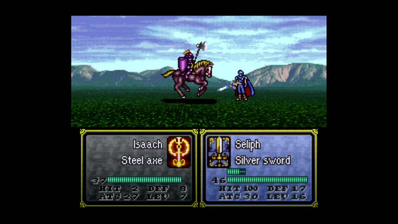 FE4 Seliph Solo Chapter 6 - YouTube