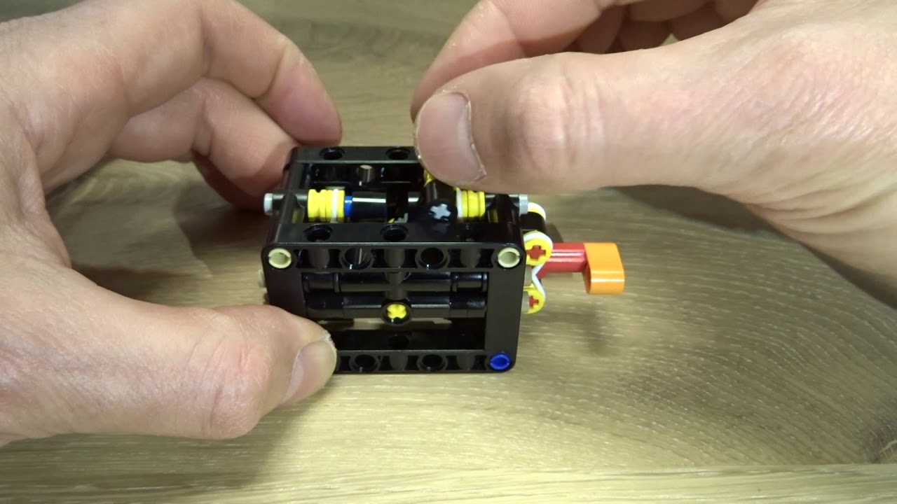 [POC] LEGO Technic - 90° shifter w/ rear output - YouTube