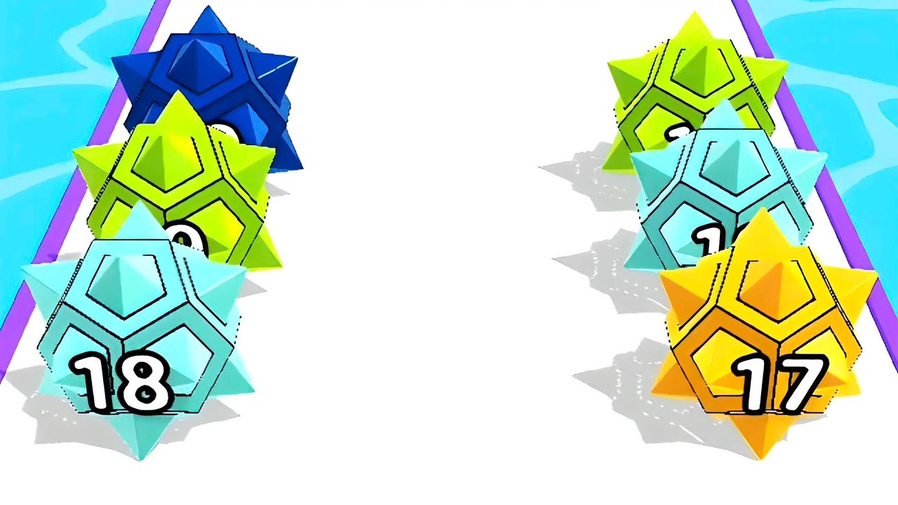Marble Run 3D Game Color Ball Race Gameplay Android IOS Level 542 - YouTube