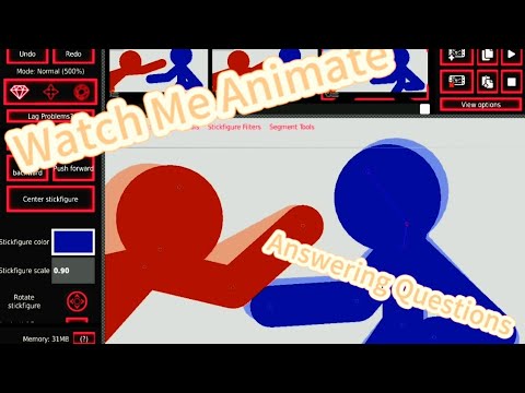 Stick Nodes Watch Me Animate (Answering Questions) - YouTube