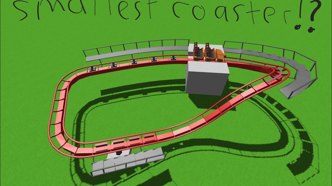 smallest coaster in ultimate coaster 2!? - YouTube
