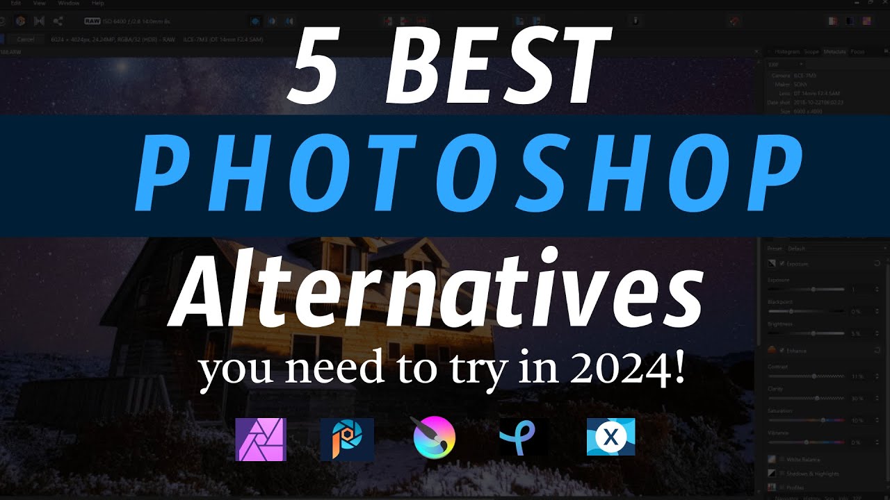 5 Best Photoshop Alternatives You Need to Try in 2024! - YouTube