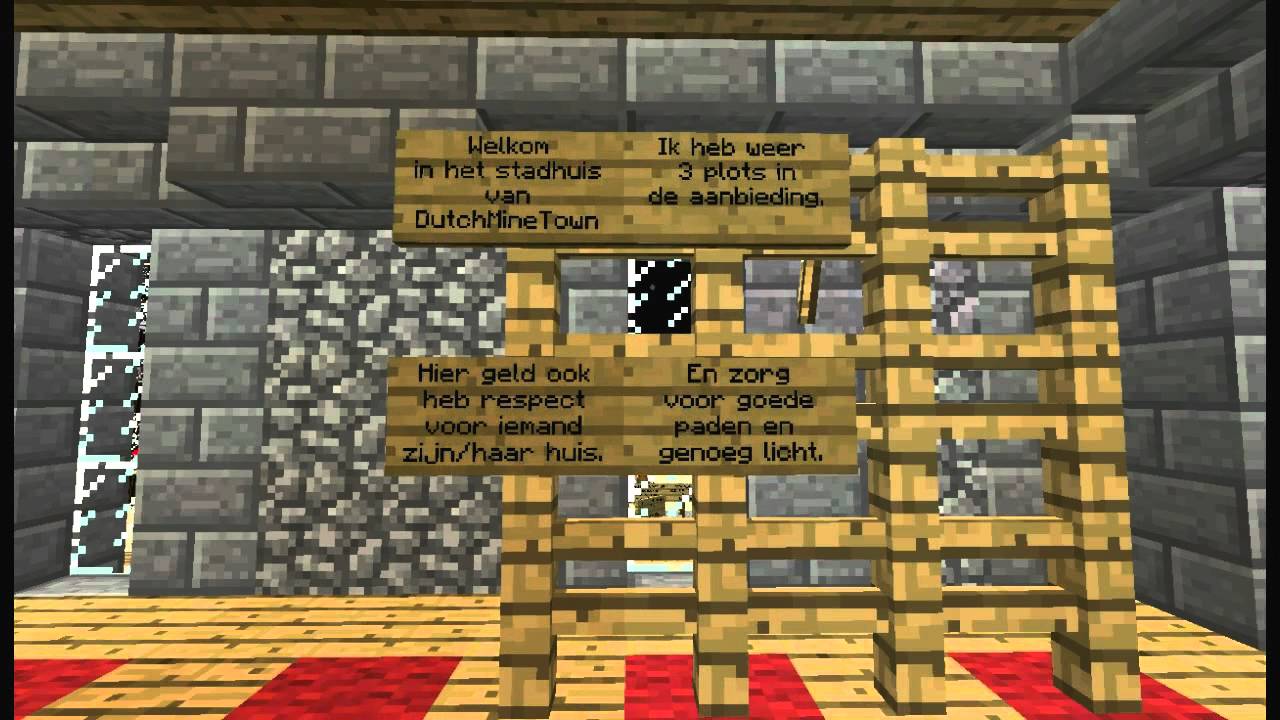 NL Minecraft Server: Dutch Minecrafters - Survival Wereld [1.2] - YouTube