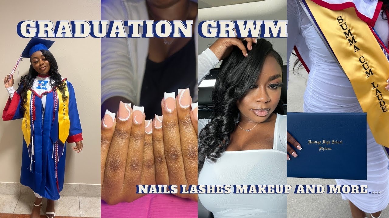 GRADUATION GRWM + MINI VLOG - YouTube