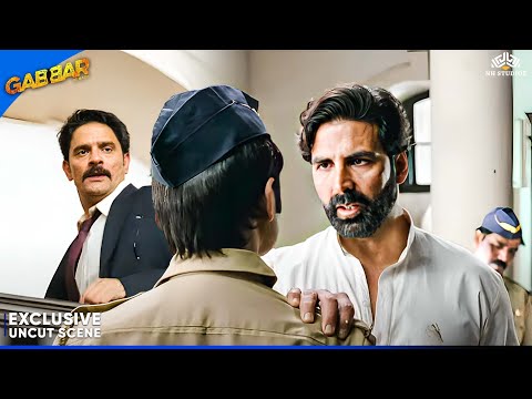 जाओ जाके केहदो पुलिस वाले से की गब्बर खुद पुलिस चौकी आया है GABBAR IS BACK | Akshay K, Climax Scene