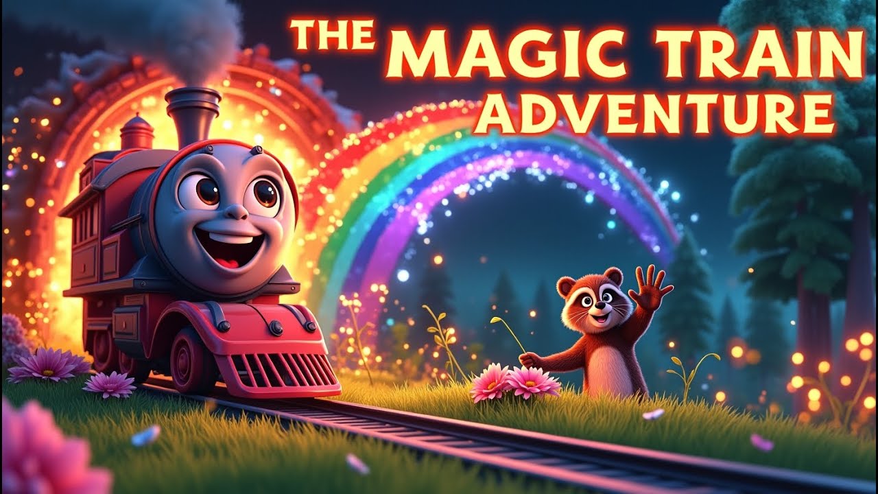 🚂 "Magic Train Adventure! 🚆 A Fun & Musical Train Song for Kids ...