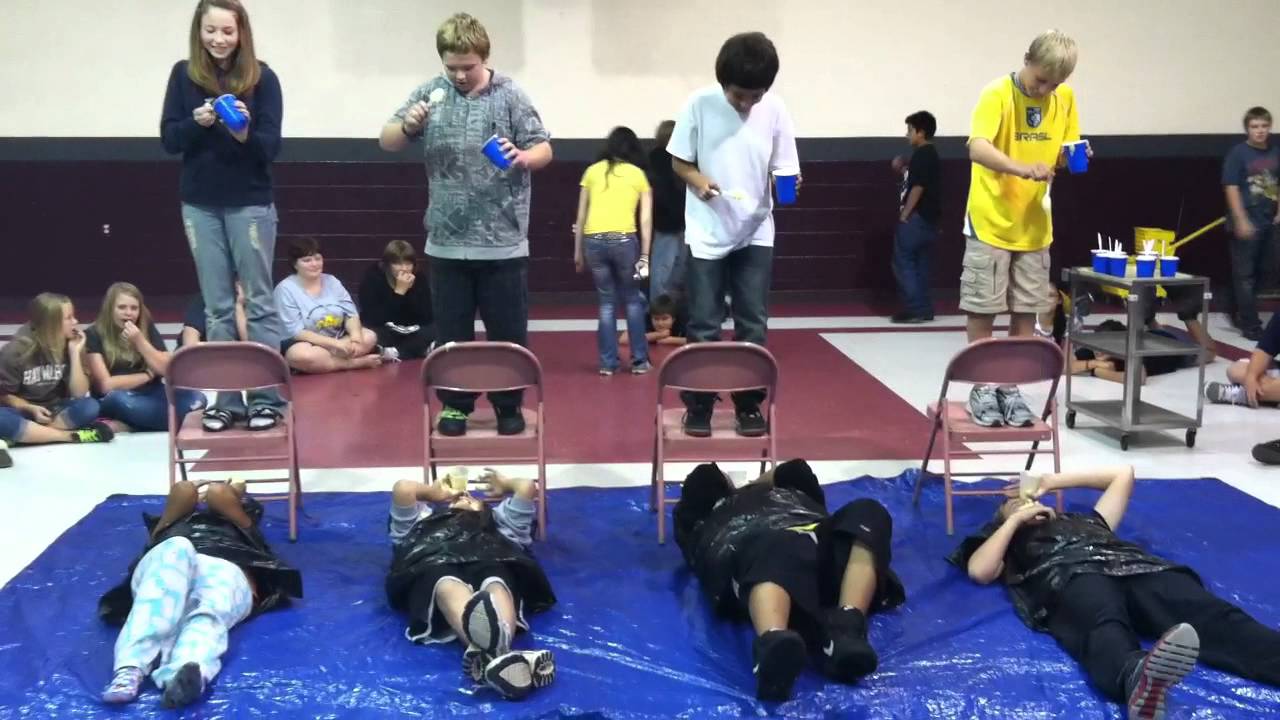 Pudding Drop | Messy Games - YouTube