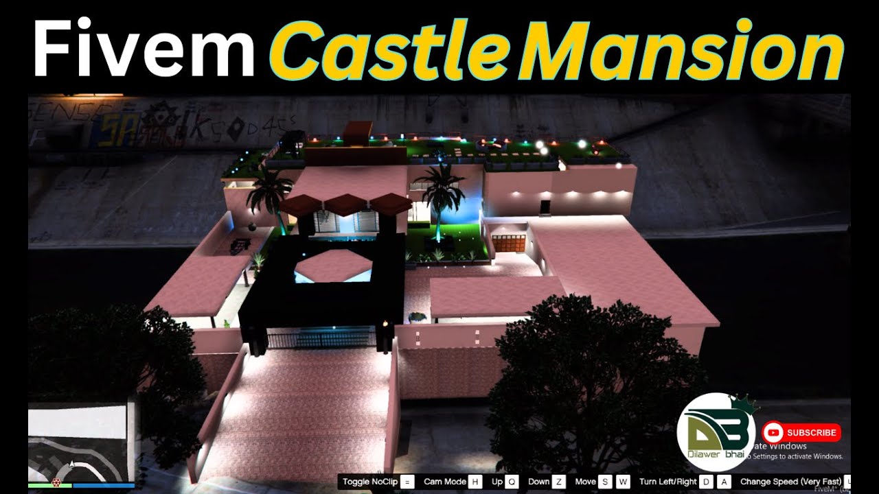 Fivem Castle Mansion- Gta v mlo- Gta 5 mansion-Fivem gang mansion-Mlo ...