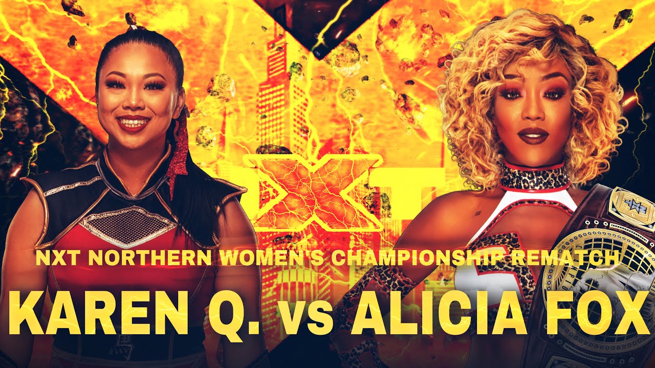 WWE2K20-NXT-KAREN Q. VS ALICIA FOX-FOR NXT NORTH AMERICAN WOMEN’S ...