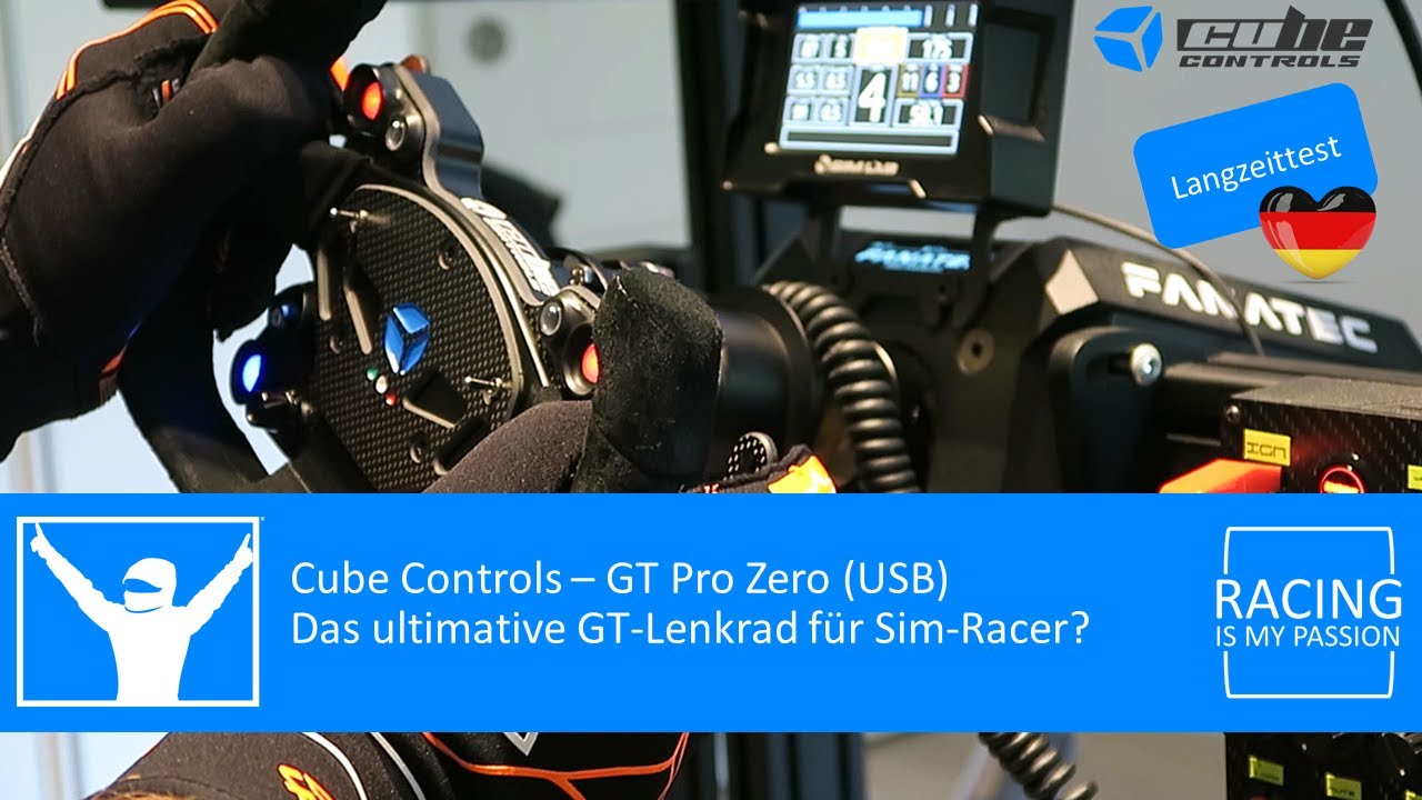 Review Cube Controls - GT Pro Zero (USB) - Langzeittest - YouTube