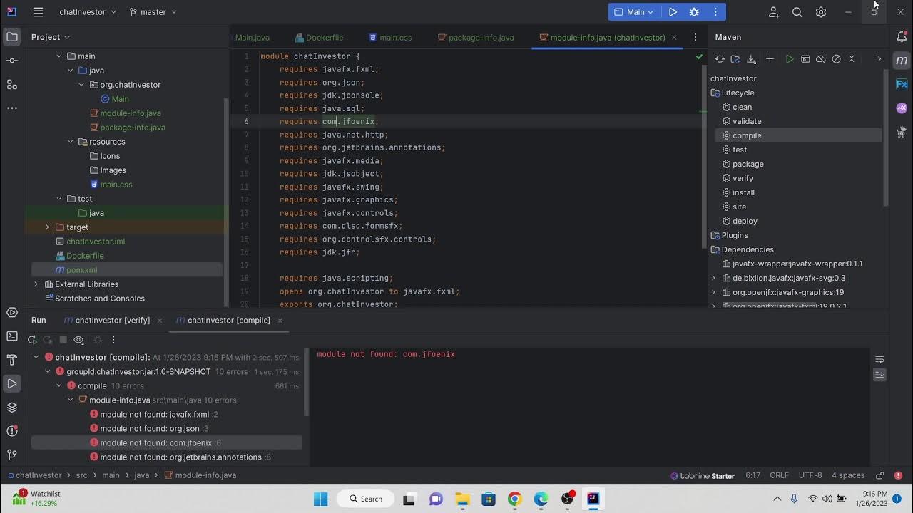 Live Software devepment -javafx - YouTube