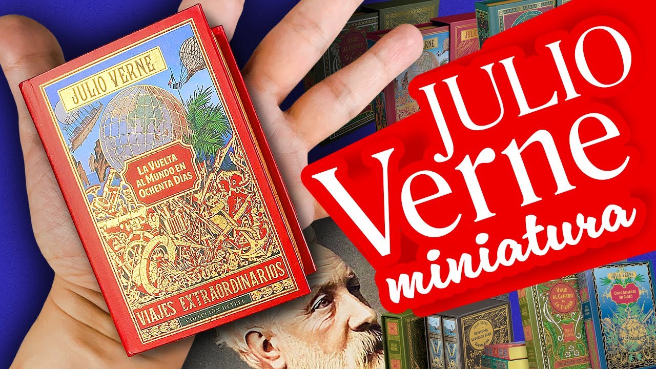 🎁📚 libros EN MINIATURA de JULIO VERNE | UNBOXING de LANZAMIENTO ...
