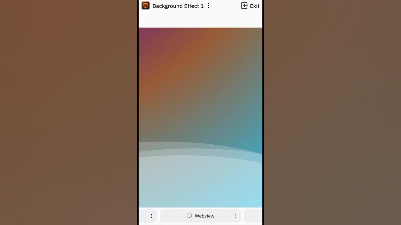 Background Effect 1 | Mini Program | Web Suite Mini Program | Web Development Mini Program - YouTube