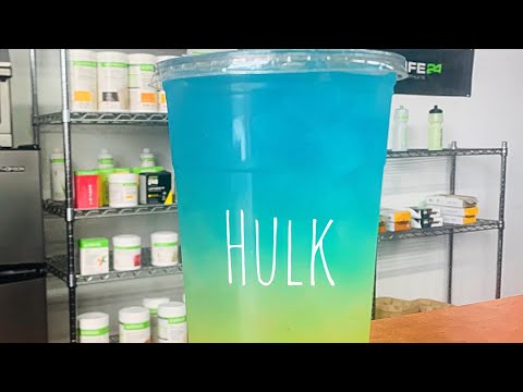 The Hulk Loaded Tea | A1 Nutritionn💪🏾💚 - YouTube