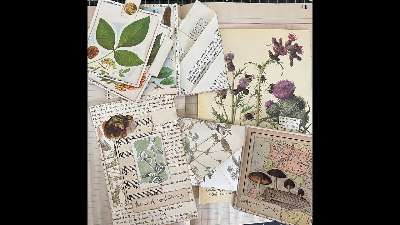 Got paper? Make these Junk Journal ideas! - YouTube