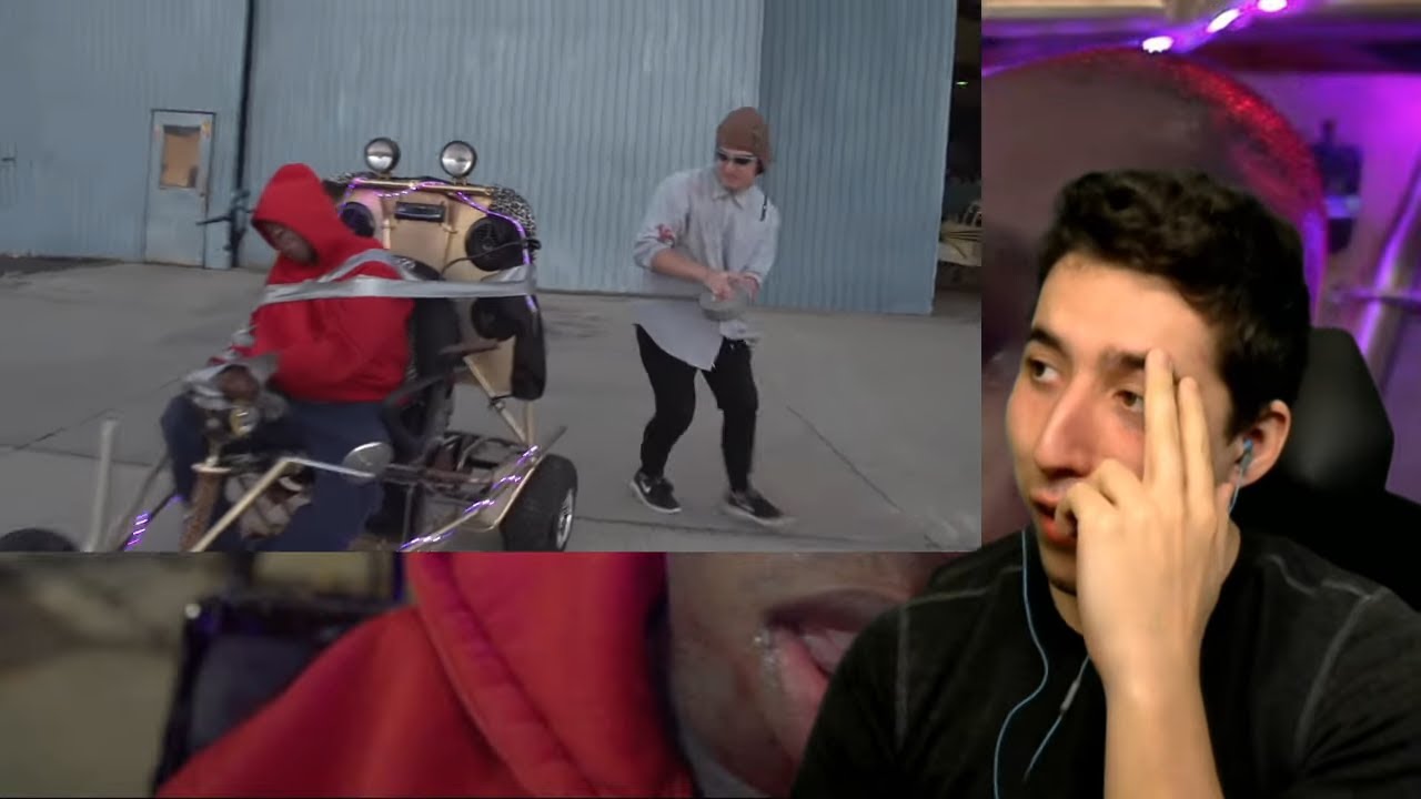 Reacting to TVFilthyFrank PIMP MY WHEELCHAIR - YouTube