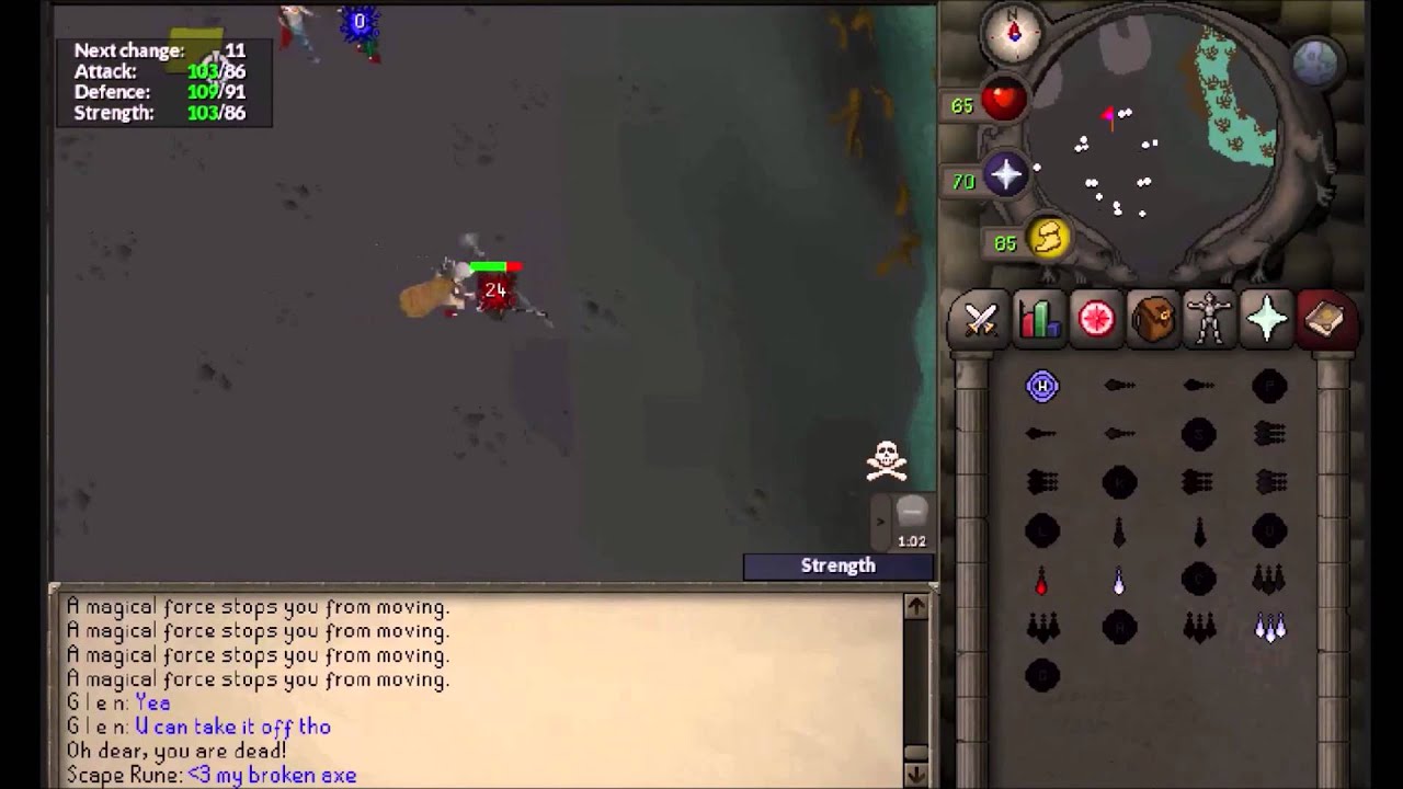 OSRS Clan Wars Mage Tank 600 Def? - YouTube