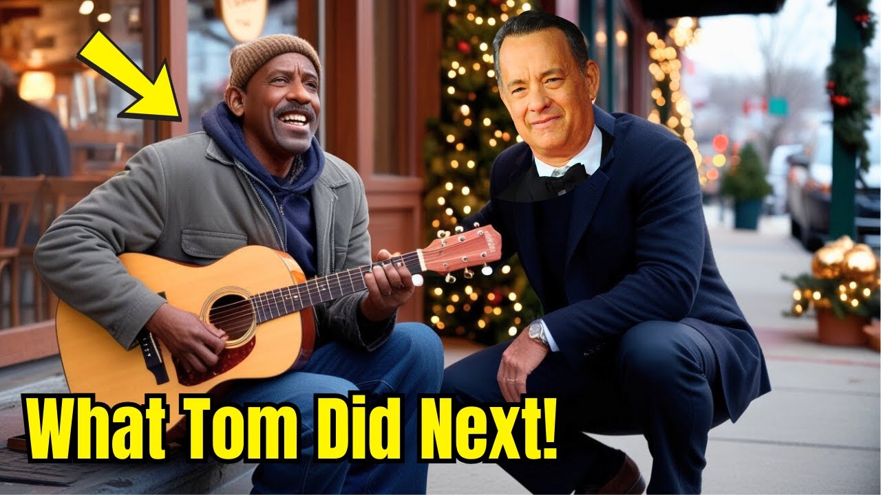 Tom Hanks Helps a Homeless Man on Christmas Eve, What Happens Next Will ...
