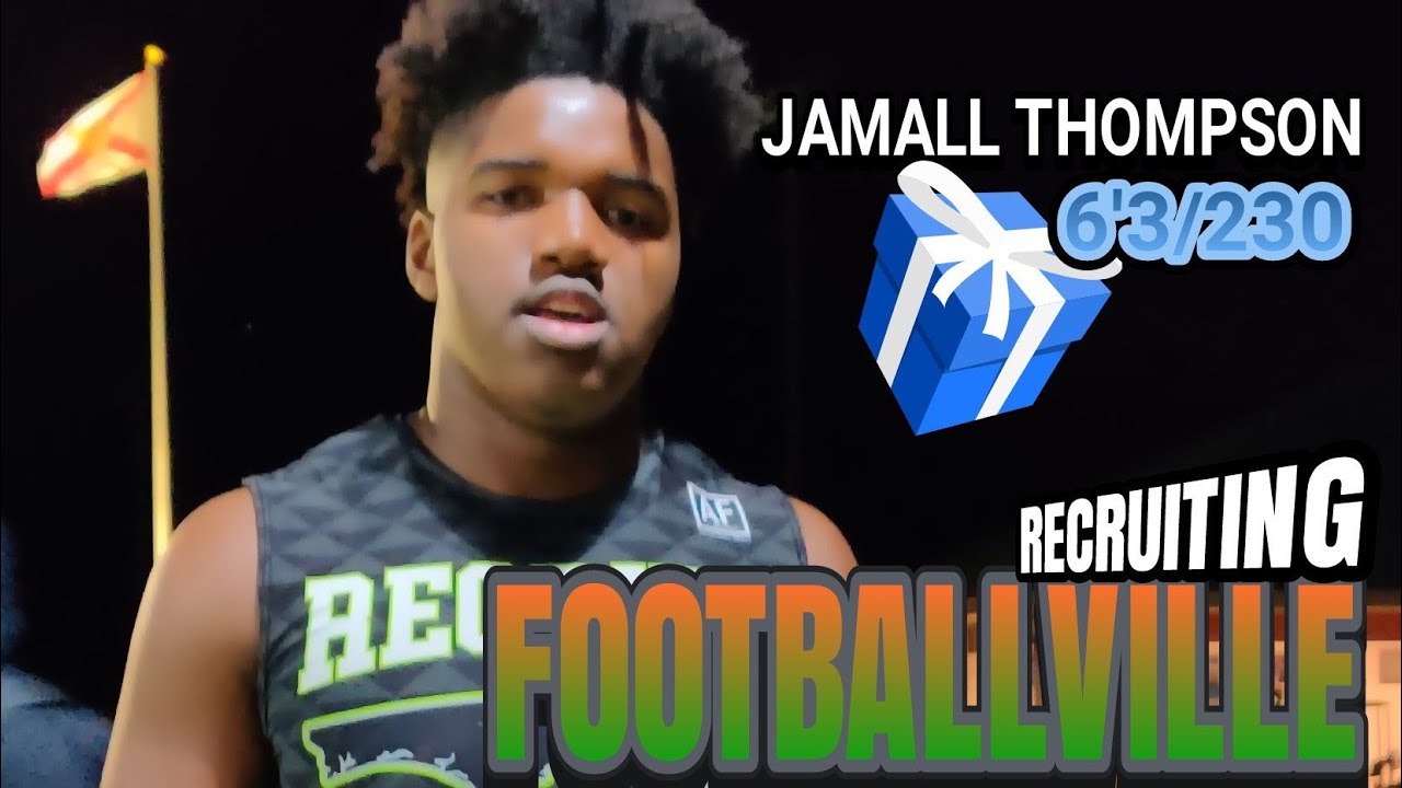 We Found 6'3/230 Jamall Thompson - Footballville Recruiting - YouTube