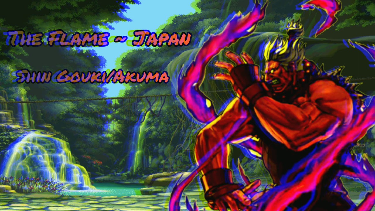 THE FLAME ~ SHIN GOUKI/AKUMA STAGE (HQ Rip) - YouTube