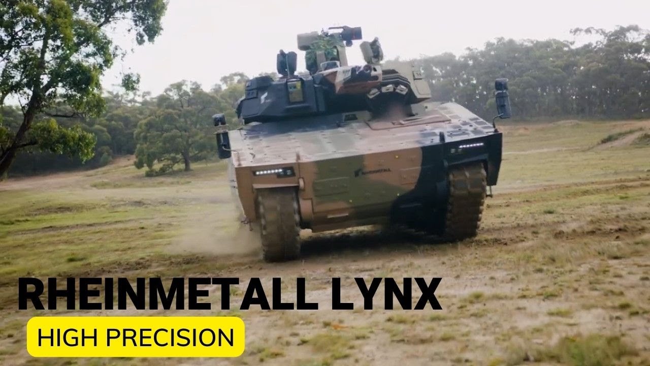 Rheinmetall Lynx IFV engages targets with ultimate precision - YouTube