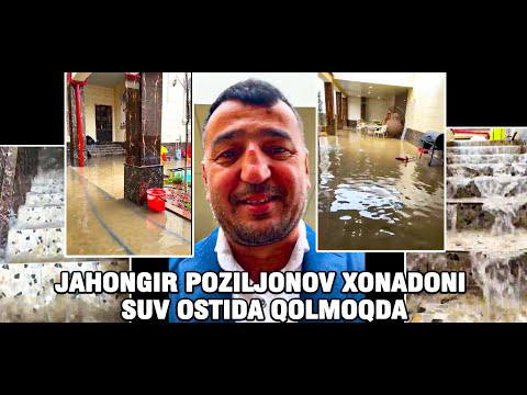 JAHONGIR POZILJONOV XONADONI SUV OSTIDA QOLMOQDA. TOSHKENTDA YOMG'IR SUV TOSHQINIGA AYLANDI
