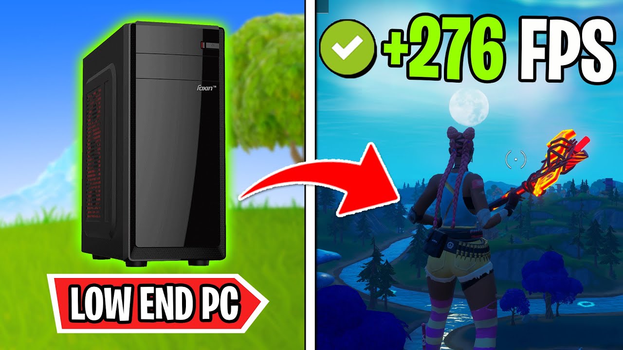 🔧 Optimizing Low End PC for Fortnite! 🔥 (How To Increase FPS in ...