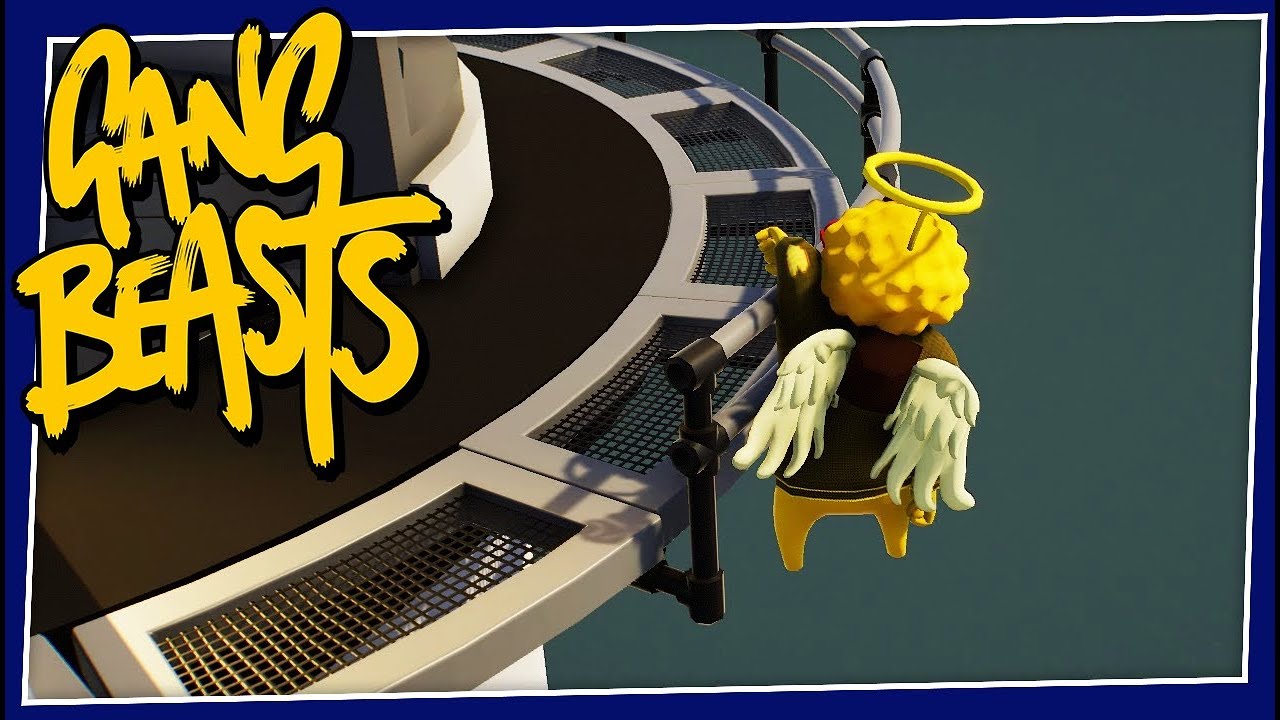 Gang Beasts - #242 - THE WINGS CAN FLY!!! - YouTube