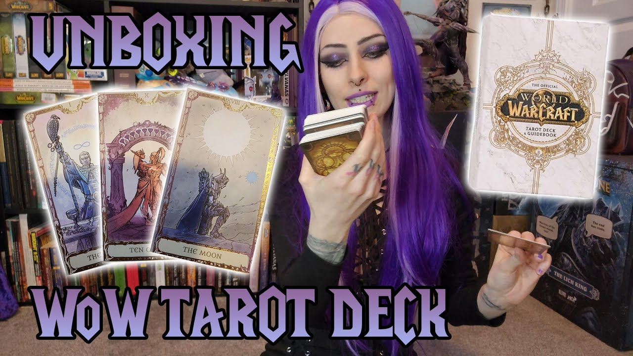 Unboxing the Official World of Warcraft Tarot Deck 🃏🔮 Let’s See Who Represents the Cards! - YouTube