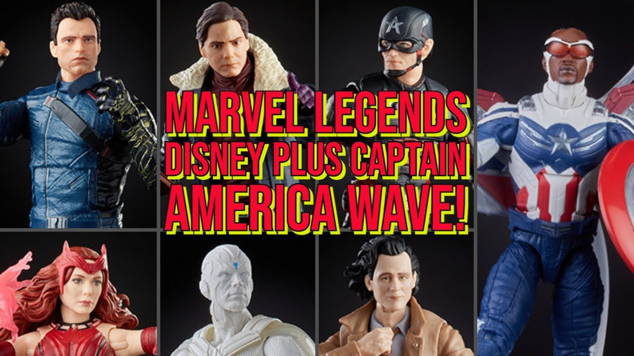 Marvel Legends Disney Plus Captain America Wave NEWS! - YouTube