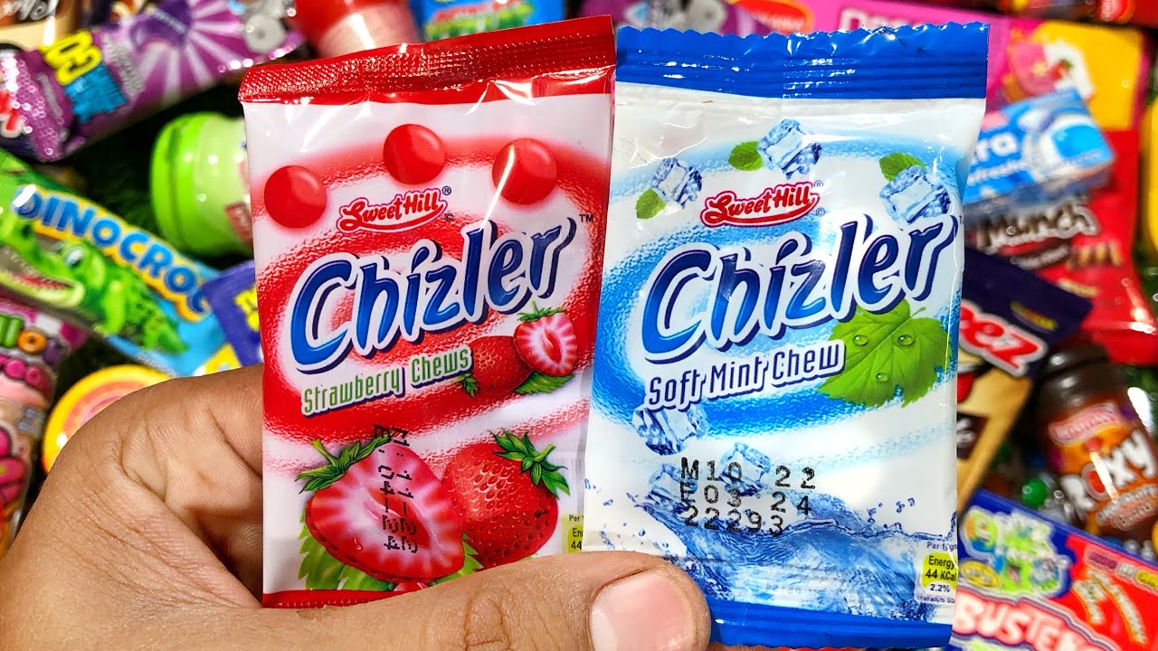 Some Lots Of Chizzler Candy | Coloured Rainbow ASMR - YouTube